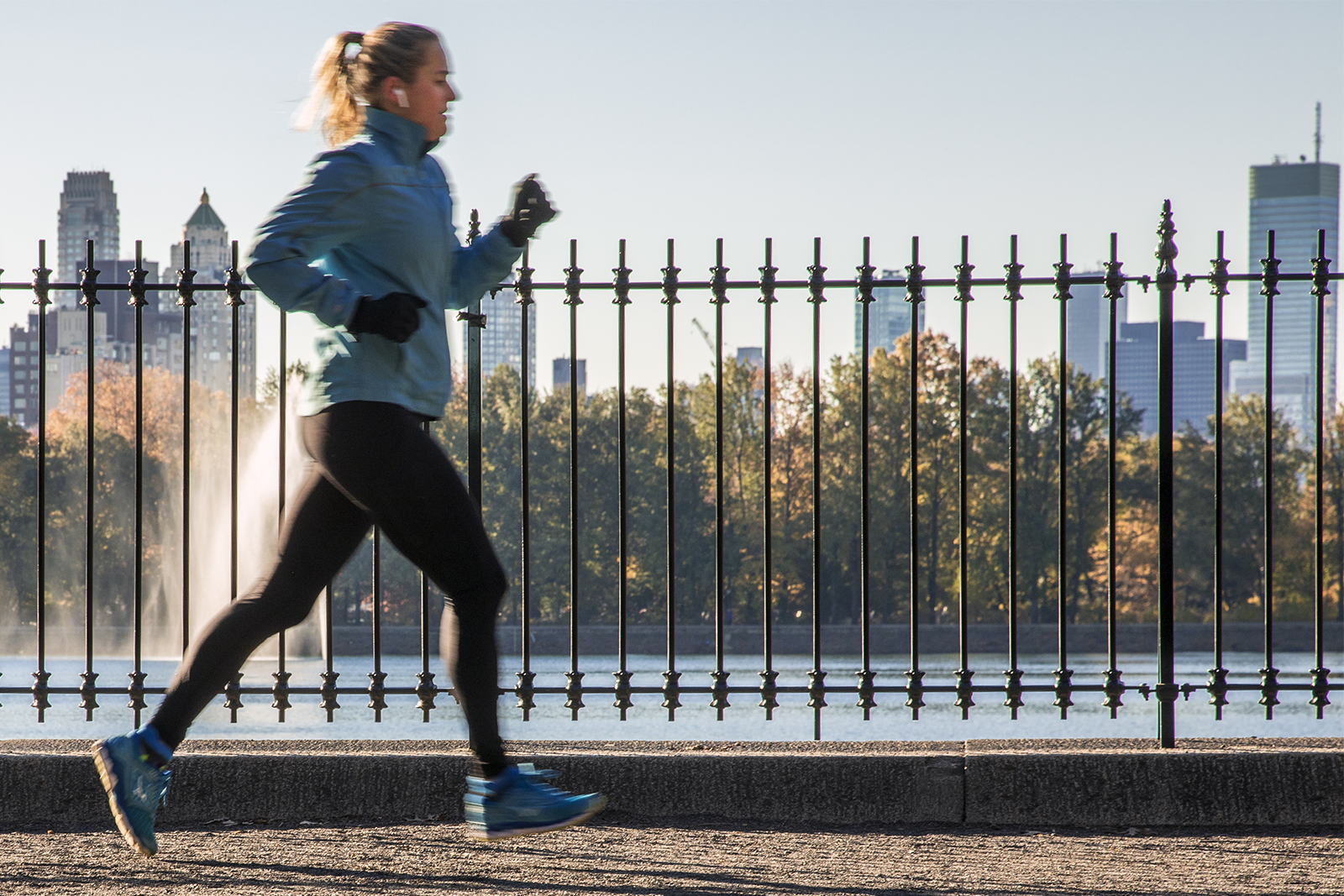 Jogger At The Reservoir