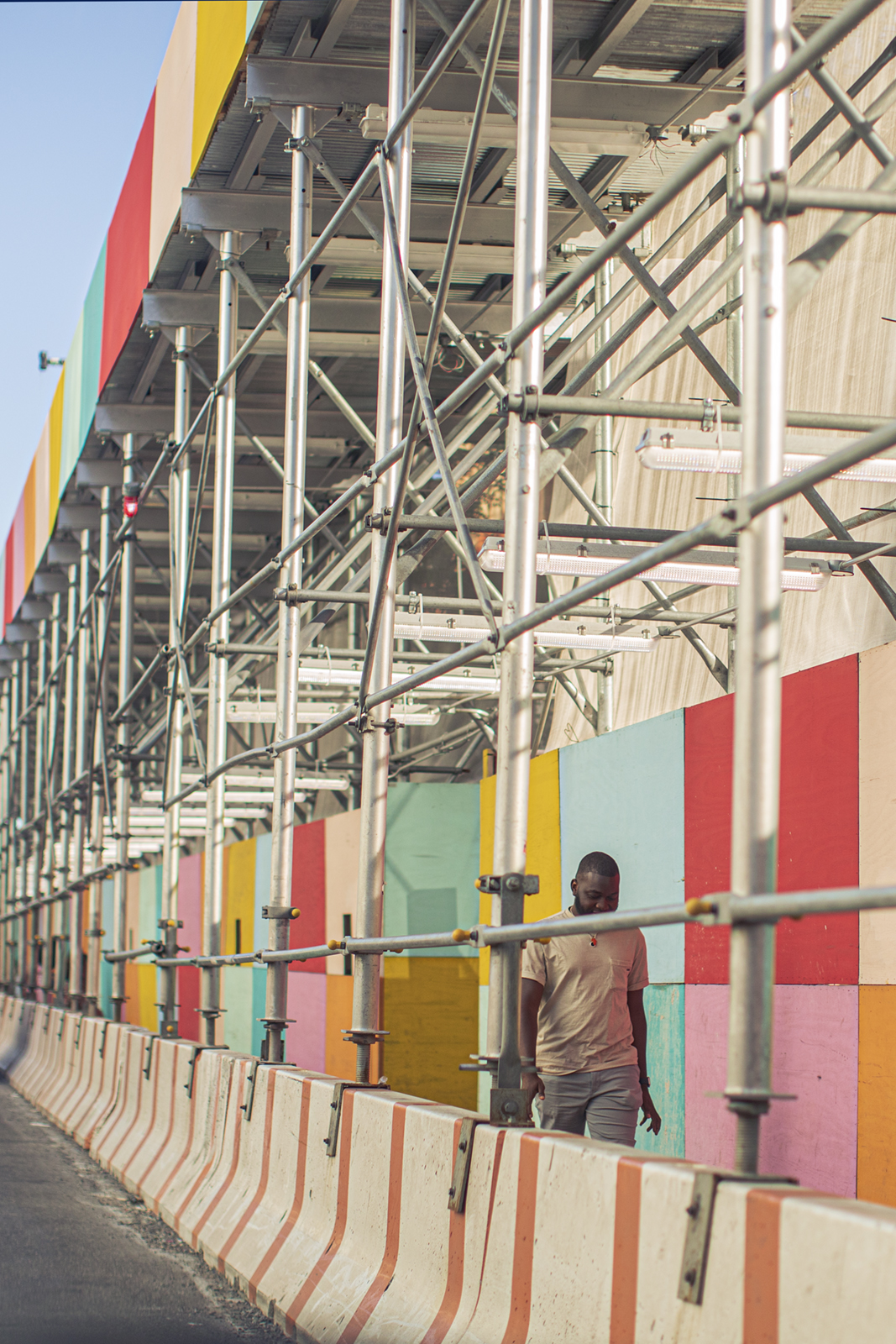 A Scaffold Of Many Colors